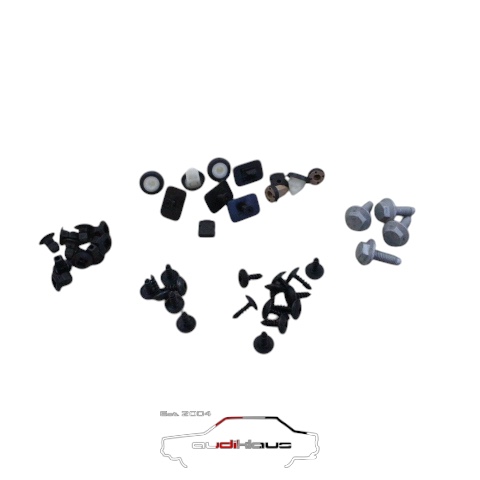 Vw UP Befestigungsteile Stoßstange hinten NOS 1J6898623 - Audi-Klaus